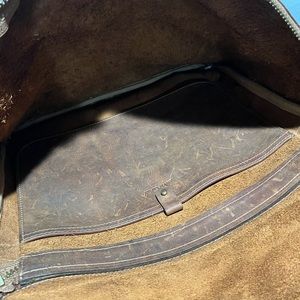 The Madly | Bags | Madly Brown Leather Messenger Bag | Poshmark